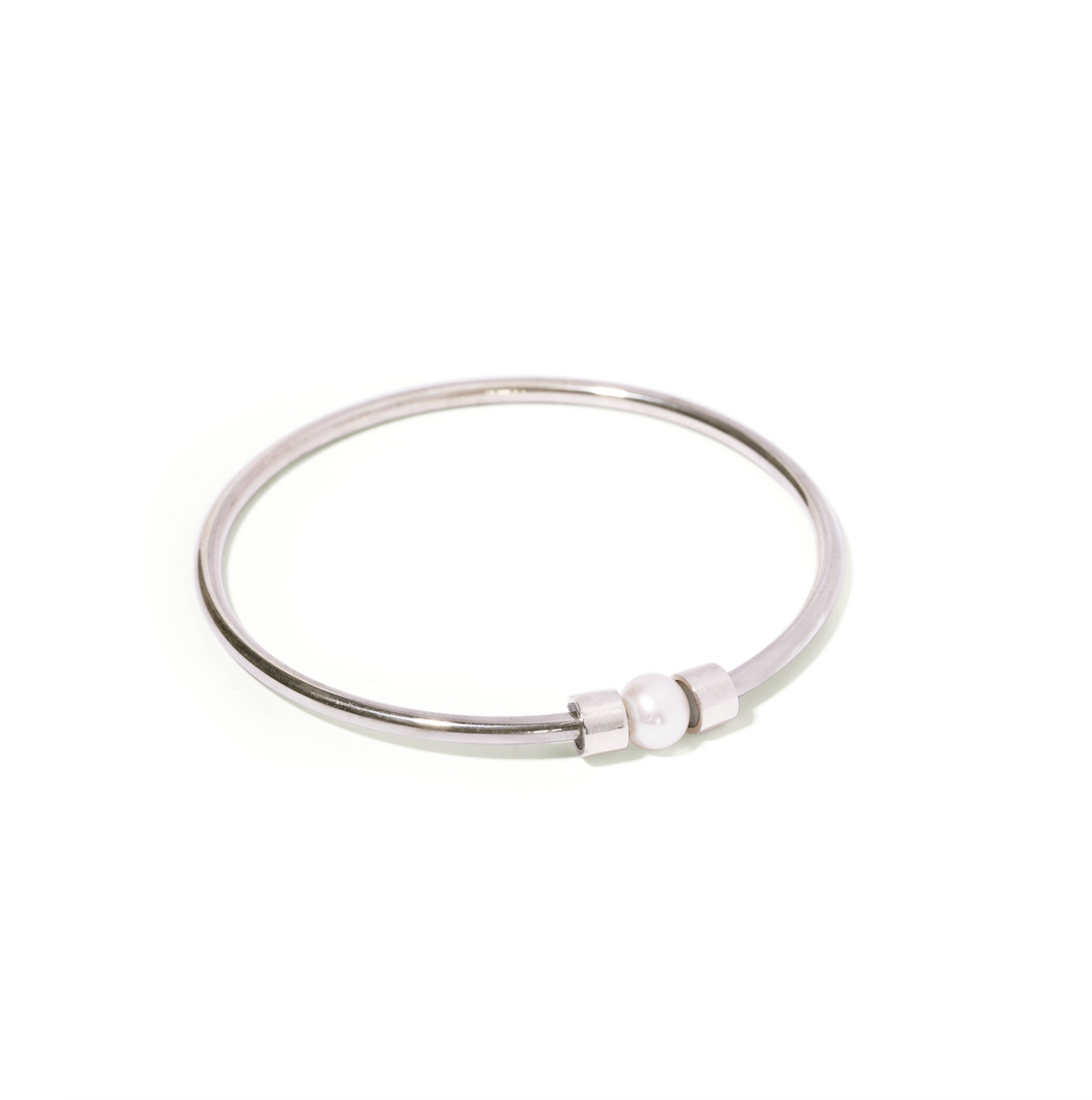 Silver Moonbeam Bangle – iloni